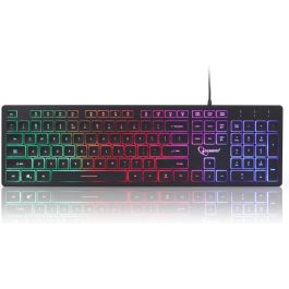 Rainbow keyboard - QWERTY ANSI Gembird