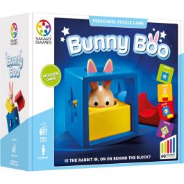 Smart Games - Bunny Boo - 60 opdrachten - Houten denkspel voor kleuters ...
