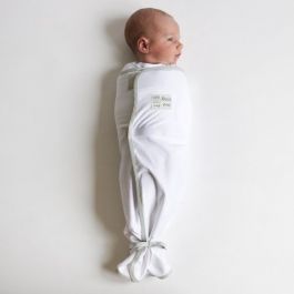 Inbakerdoek Pacco Primo - 2 tot 4 kg - wit